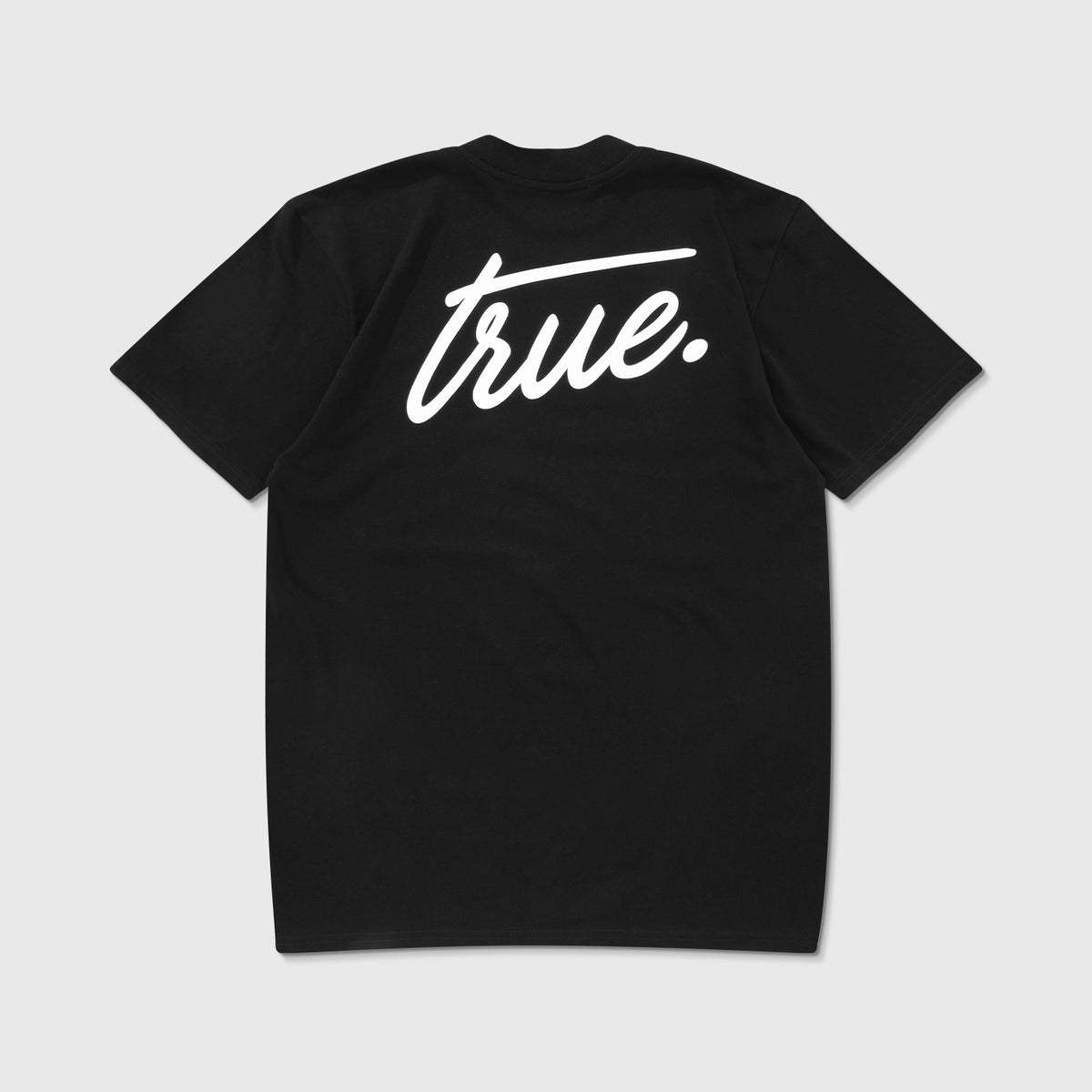 Cursive Logo T-Shirt - Black– TRUE.