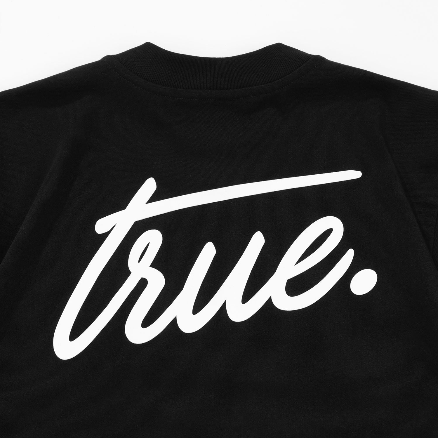 Cursive Logo T-Shirt - Black– TRUE.