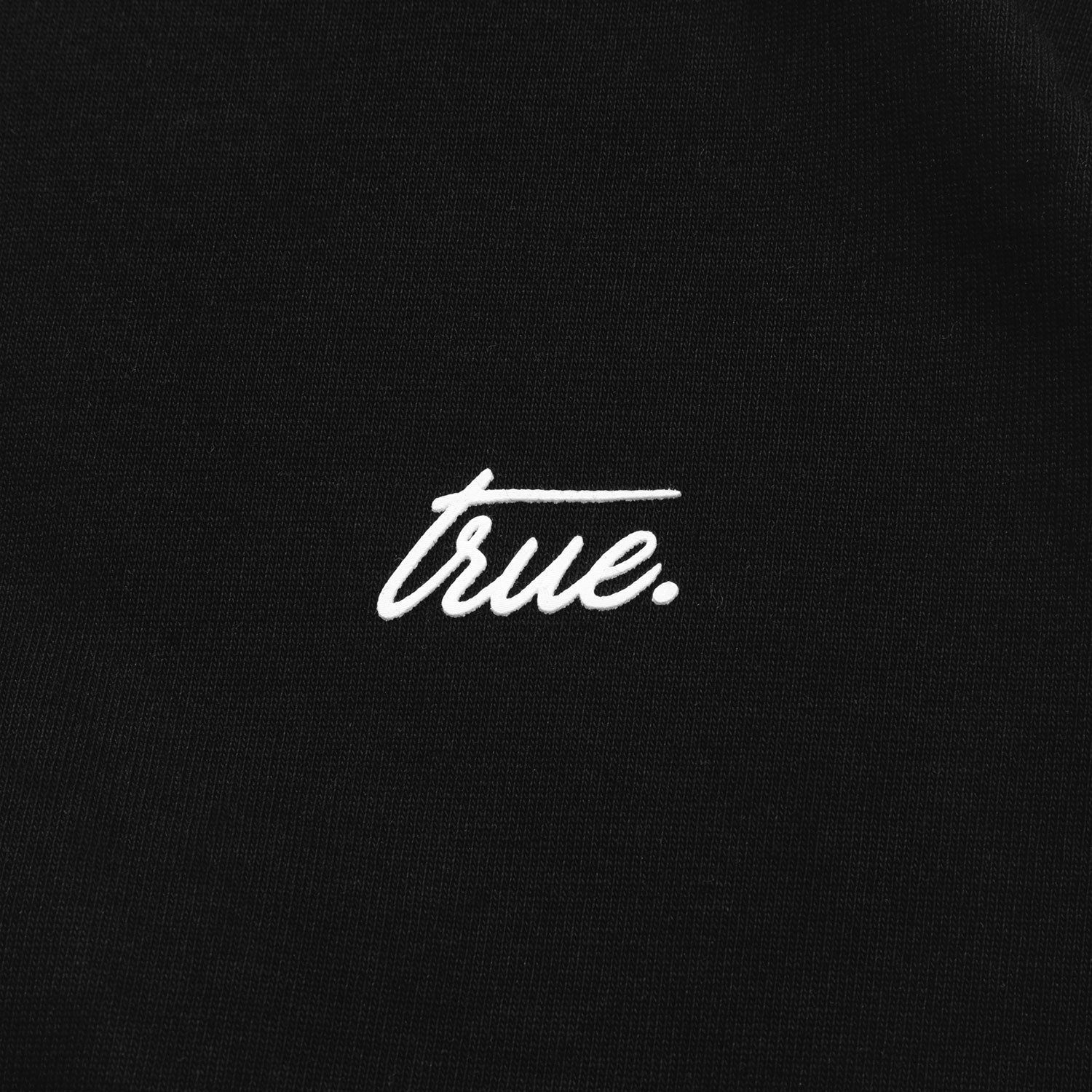 Cursive Logo T-Shirt - Black– TRUE.