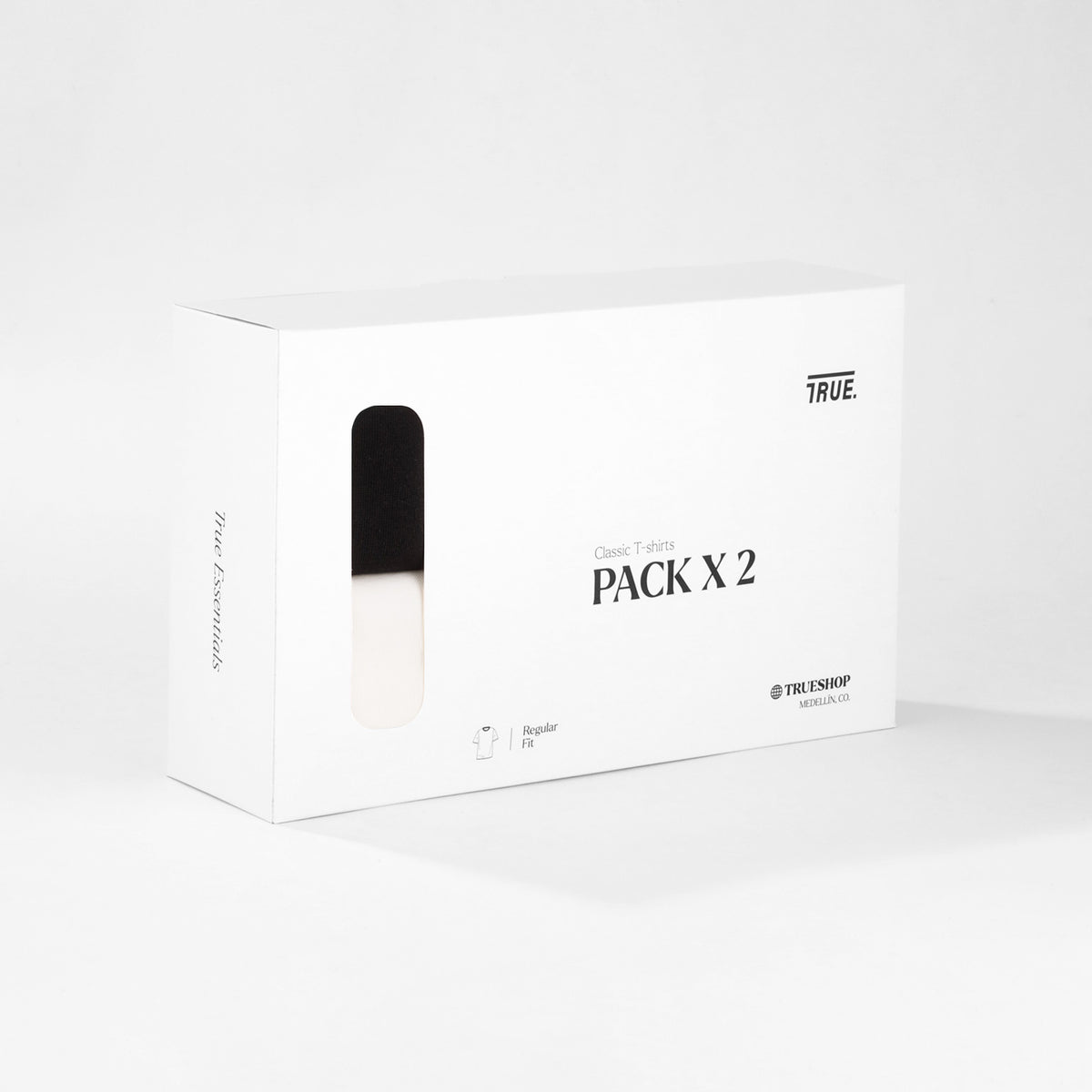 Camisetas Neutral Pack X 2– TRUE.