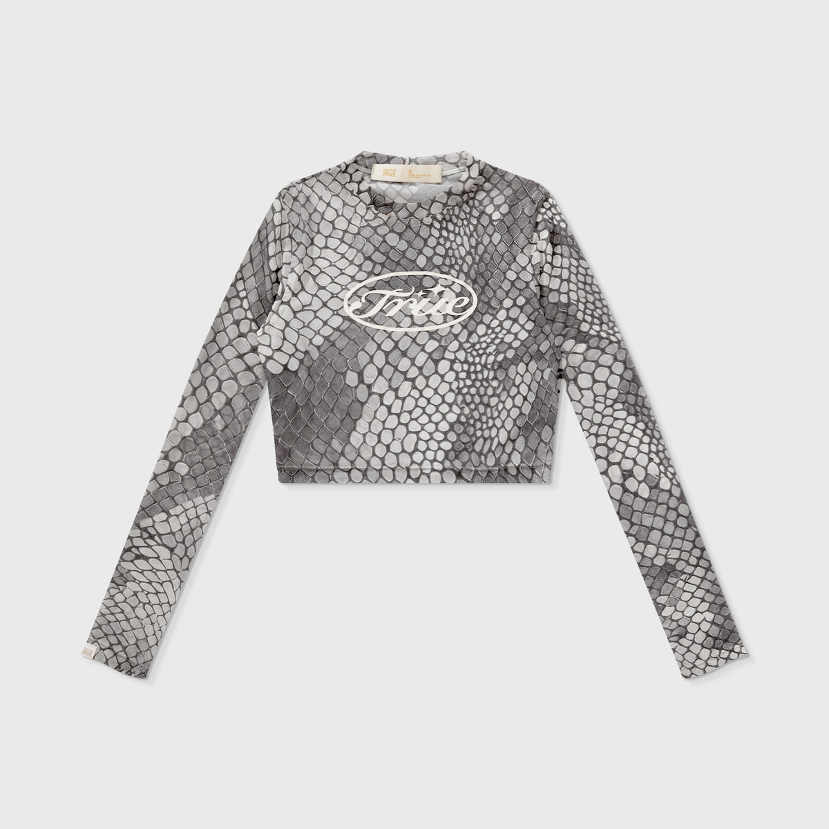 Python Mesh LS Tee - Gray– TRUE.
