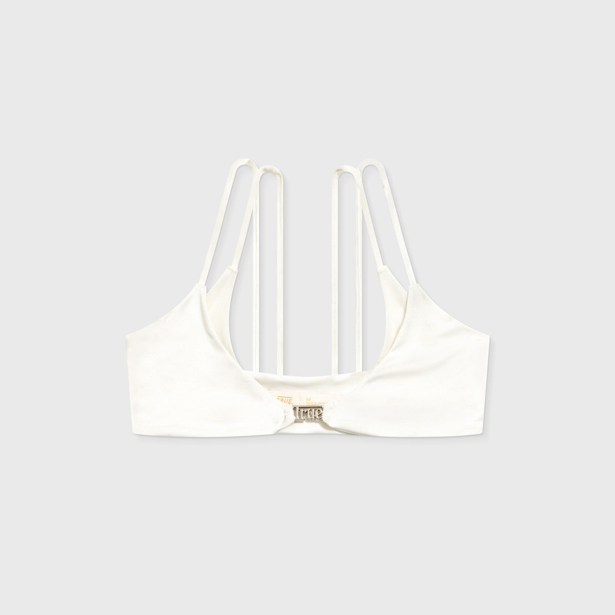 Race Double Strap Top - Cream– TRUE.