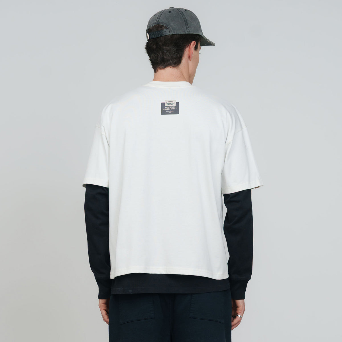 Text Me Boxy T-Shirt - Cream– TRUE.